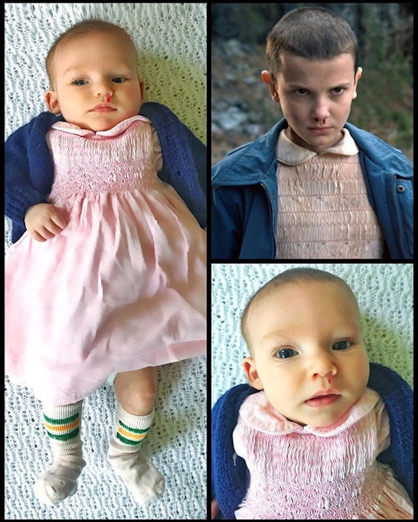 These Adorable Babies Dressed As Eleven From 'Stranger Things' Will ...